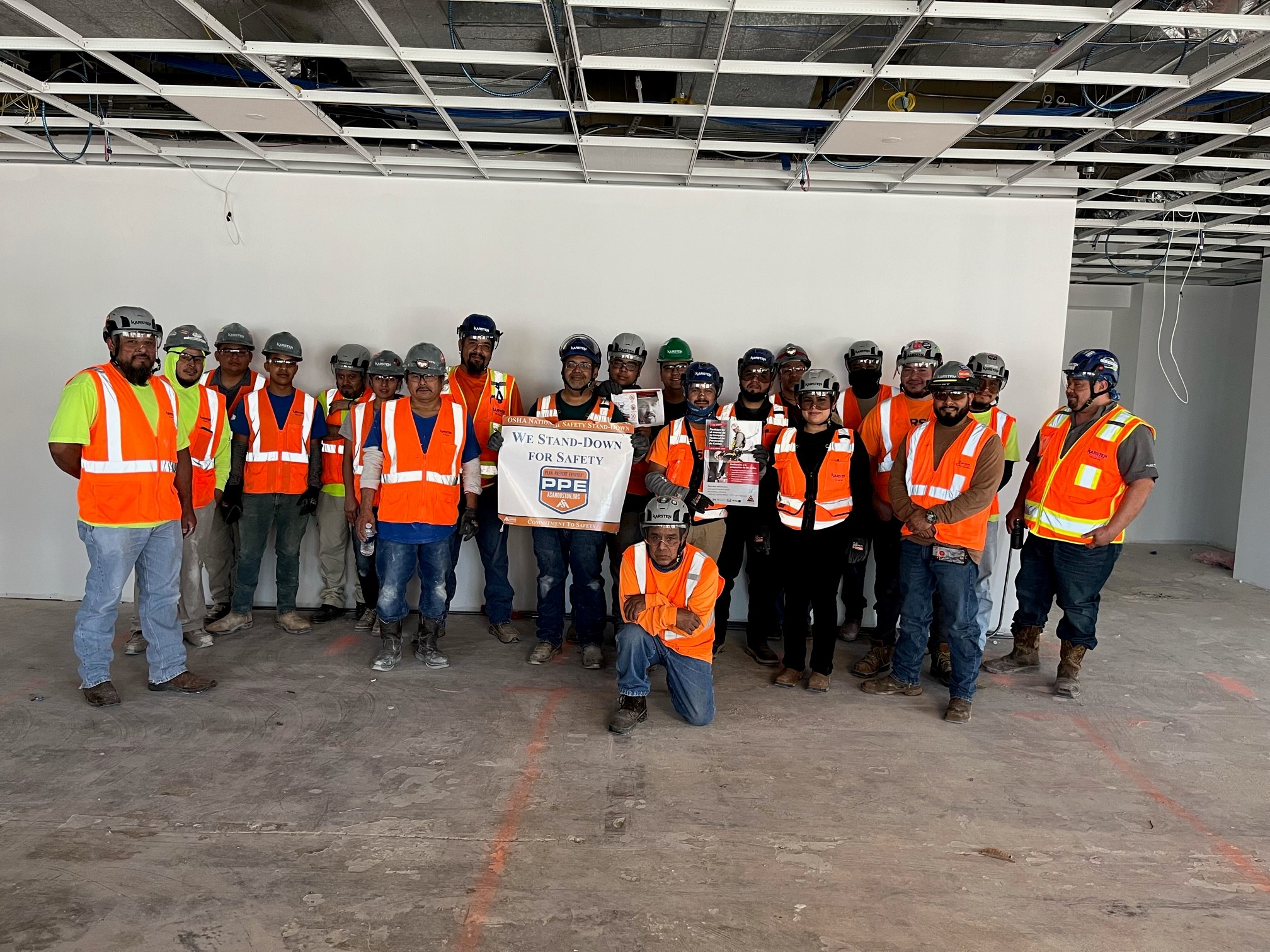 Nearly 4,600 Construction Workers Stand Down for Safety! | ASA Houston ...